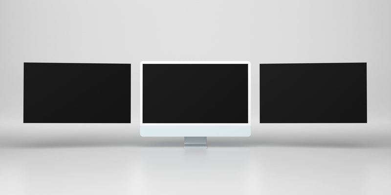 3 Monitor Setup Ideas | 15+ Ways to Maximize Efficiency & Comfort – Spacet
